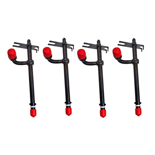 4X Fuel Injectors A140829 for Case 1740 1835 350 350B 450 480B 480C ...