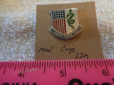 Medical Corps 22M Unit Crest, DI, DUI (DRAW#L7) | eBay