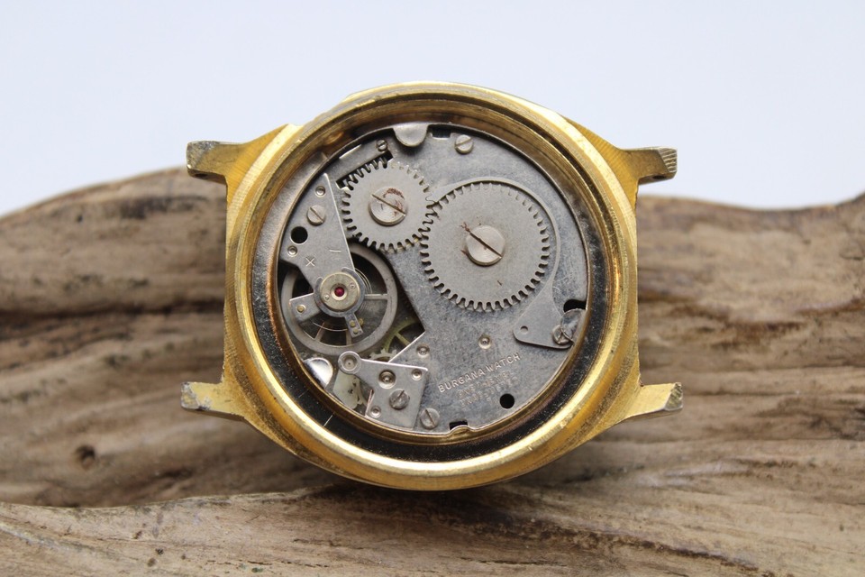 BURGANA BOLIVIA MEN'S WATCH ELECTORMATIC 1j 36.3mm 18.1mm LUG (TL2) | eBay