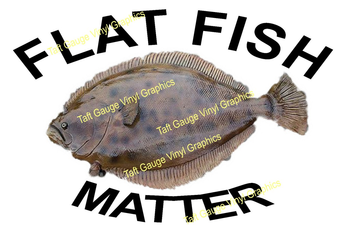 Flounder Decal