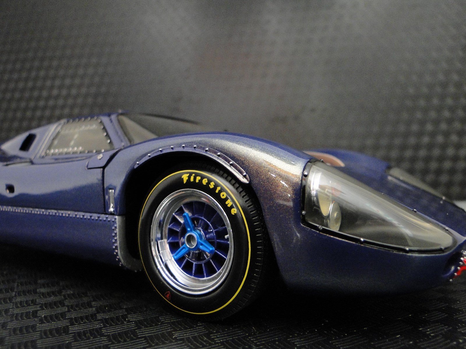 Exoto Ford GT40 Race Car1 18Racing Racer Custom Built Metal Body Model ...