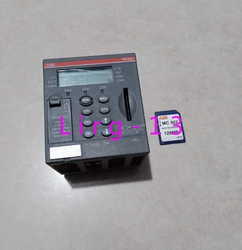 1pc used ABB-PLC module PM581 AC500 module PM581-ETH 1SAP140100R0170 #8 ...