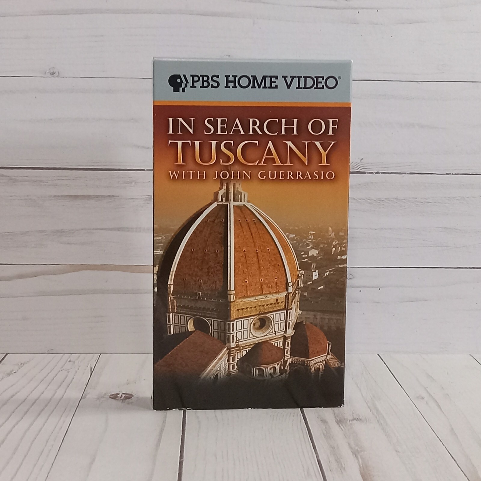 In Search of Tuscany w/ John Guerrasio VHS Tape 2000 PBS Documentary ...