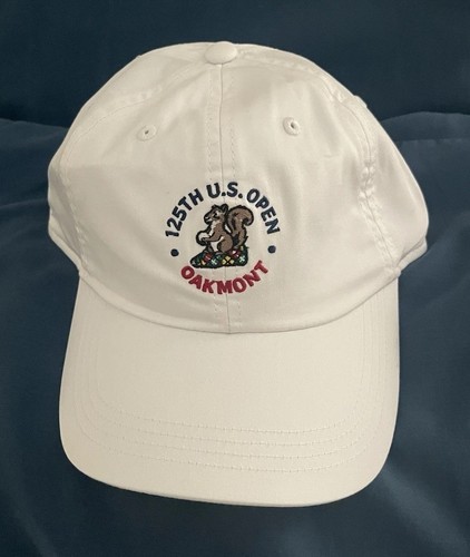 Oakmont Golf Cap 125th US Open 2025 White Adjustable USGA Member Cap | eBay