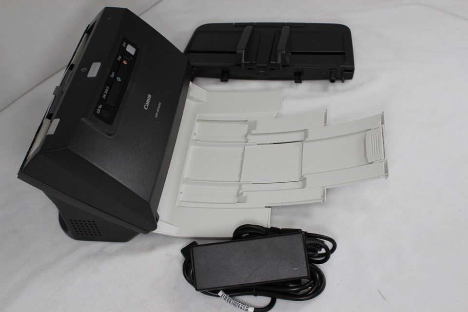 CANON ImageFORMULA DR-M160II Office Document Duplex Scanner /w Trays/AC ...