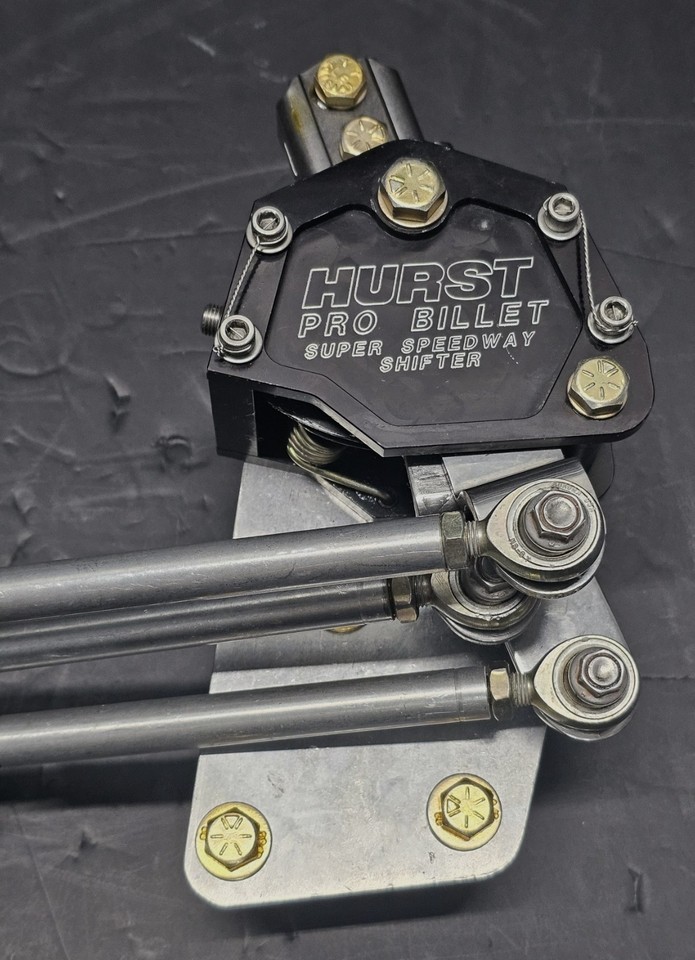 Hurst Pro Billet Super Speedway Shifter with linkage | eBay