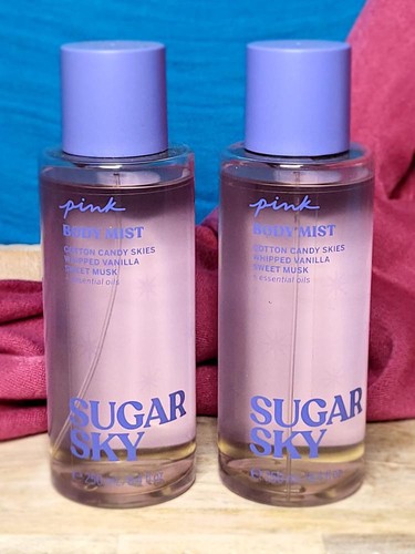 SUGAR SKY Victoria's Secret PINK body Mist Lot of 2 | eBay