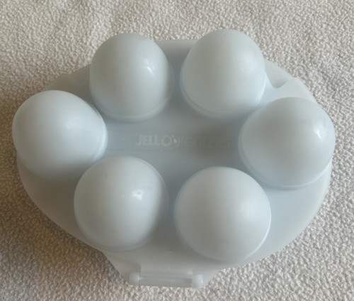 Lot of 2 Jello Egg Jigglers Shooters Shots Plastic Mold Smooth Easter ...