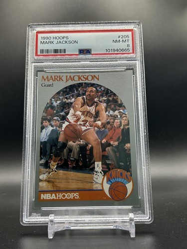 1990-91 NBA Hoops - #205 Mark Jackson Menendez Brothers PSA 8 | eBay