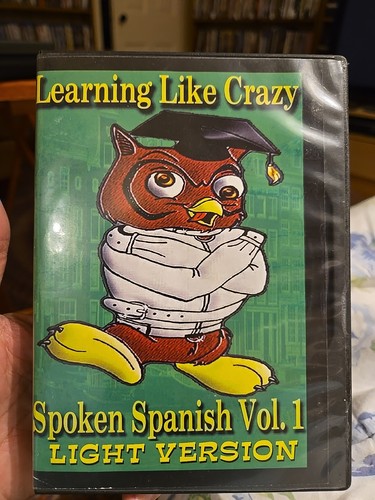 Learning Like Crazy, Spoken Spanish Vol 1 (CD, 2006, 8-Disc Set) 16 ...