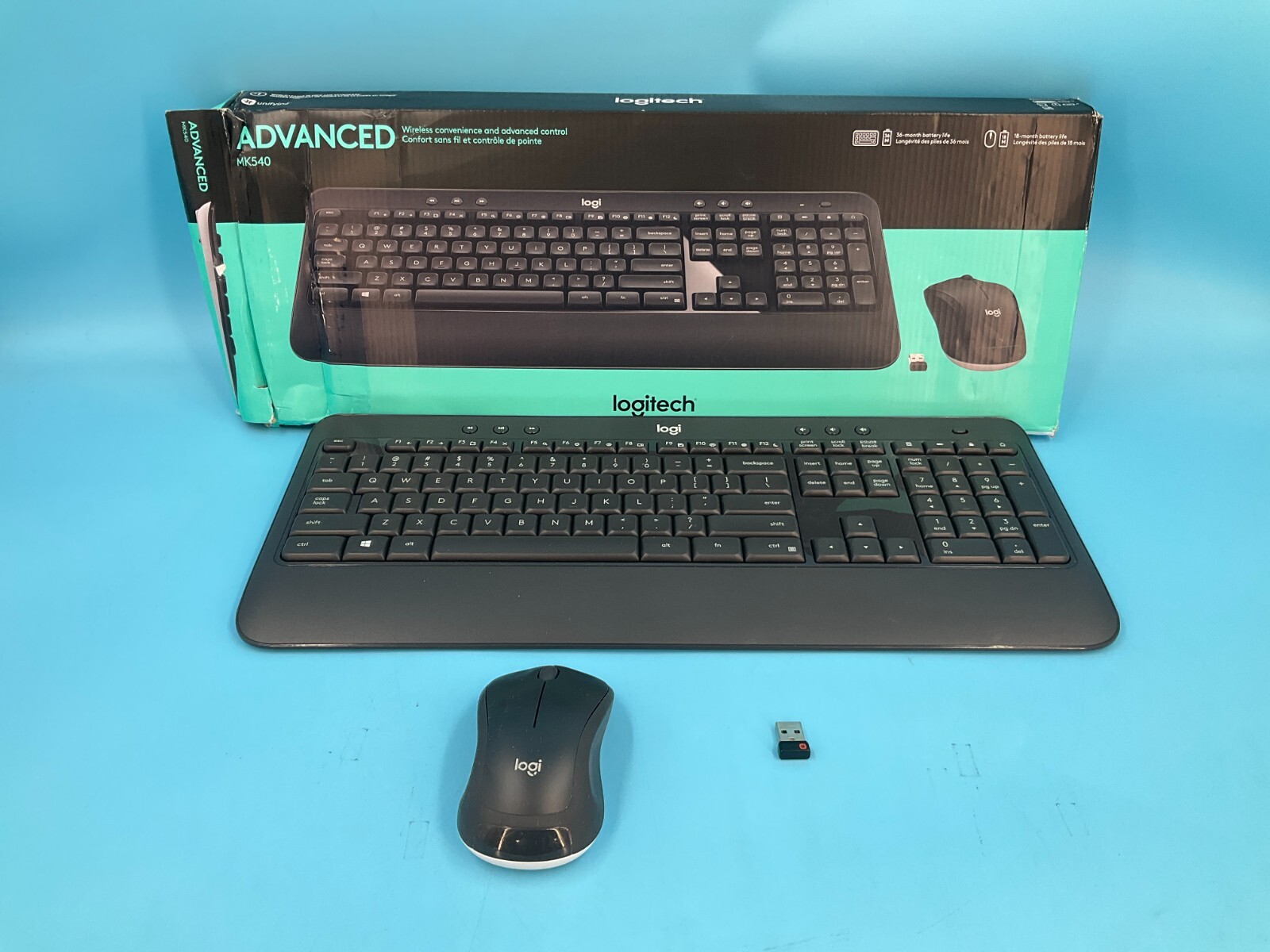 Logitech MK540 Wireless Keyboard Mouse Combo 920-008671 ️️ ️ ...