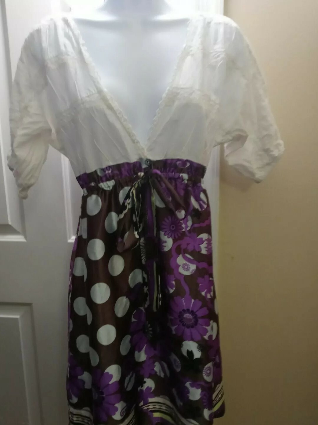 DEPT SOMETHING truly DELIGHTFUL AWAITS YOU Women Casual Dress Size ...