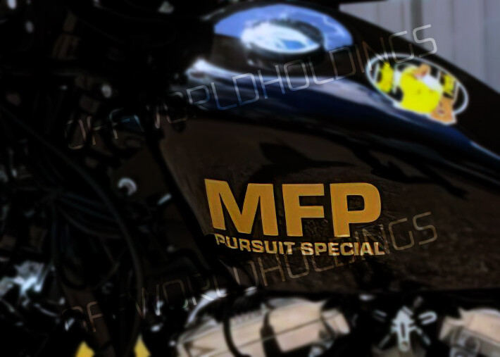 MAD MAX sticker MFP PURSUIT SPECIAL MAIN FORCE PATROL Road Warrior ...