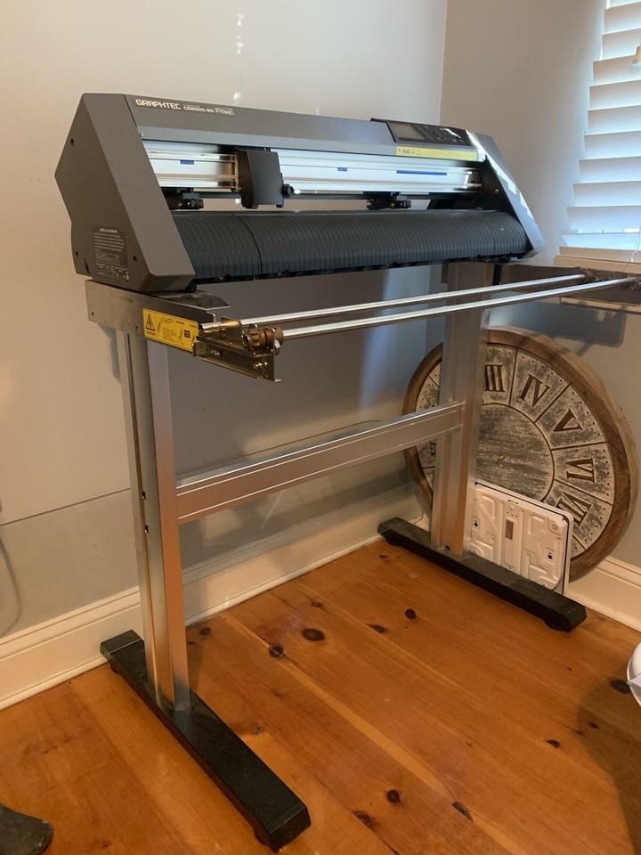 Graphtec CE6000-60 Plus Vinyl Cutter Plotter Stand Rollers Included ...