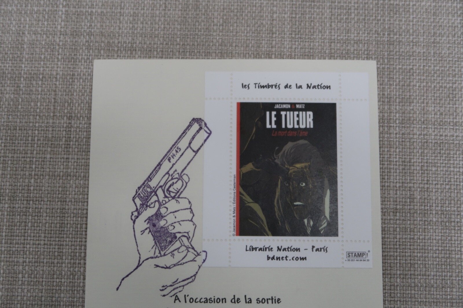 JACAMON - LE TUEUR - LA MORT DANS L AME - T 5 - TIMBRE NATION - SIGNE ...