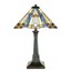 TIFFANY HANDCRAFTED GLASS TABLE LAMP SIZE 12'' INCH WIDE (Ideal ...