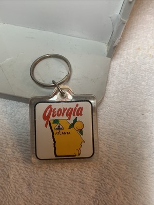 Vintage Keychain Souvenir Georgia | eBay