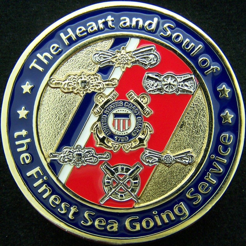 US Coast Guard USCG Boat Forces Cutter Operations Challenge Coin | eBay