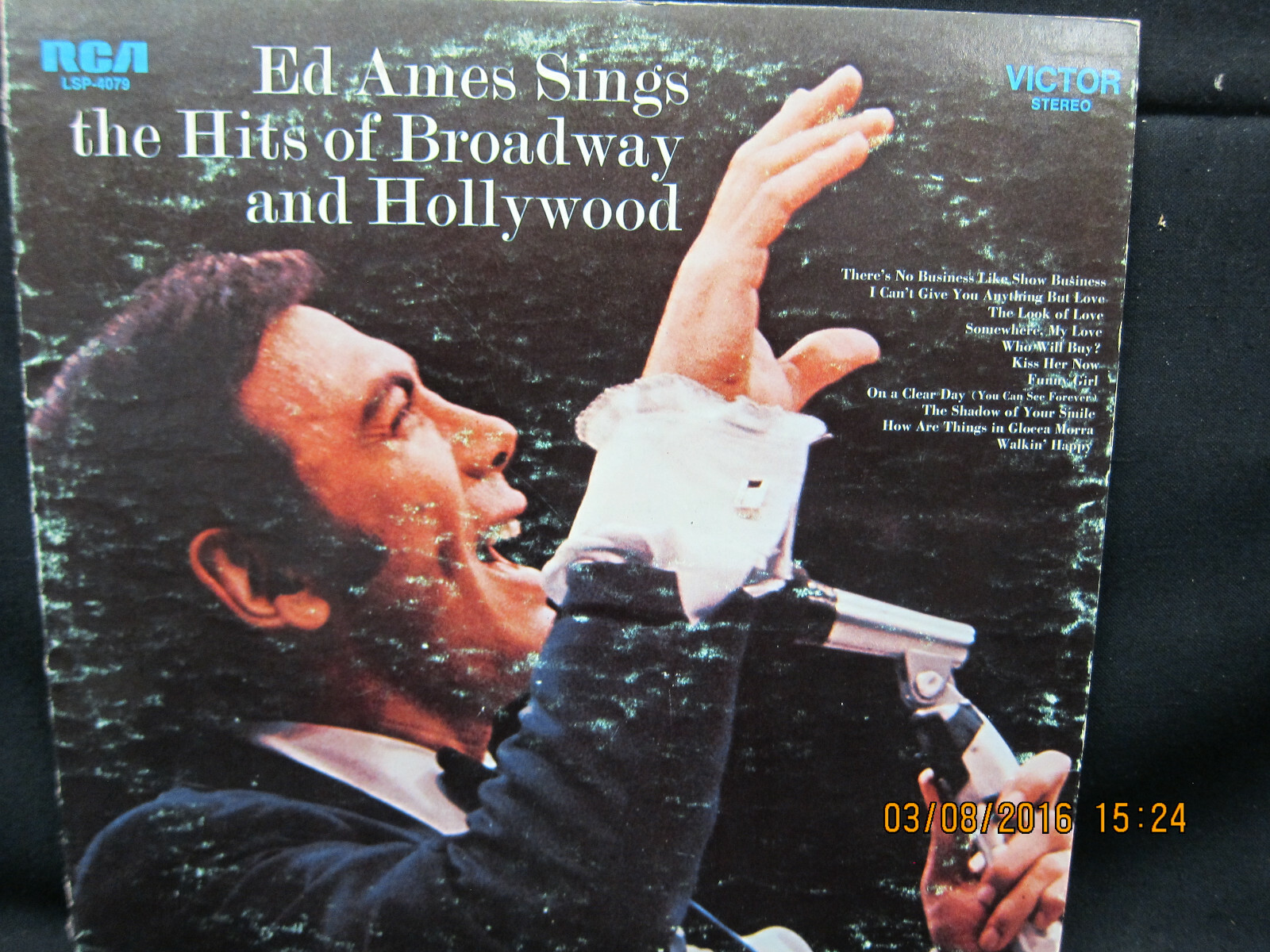 Ed Ames - Sings the Hits of Broadway and Hollywood - RCA Victor Records ...