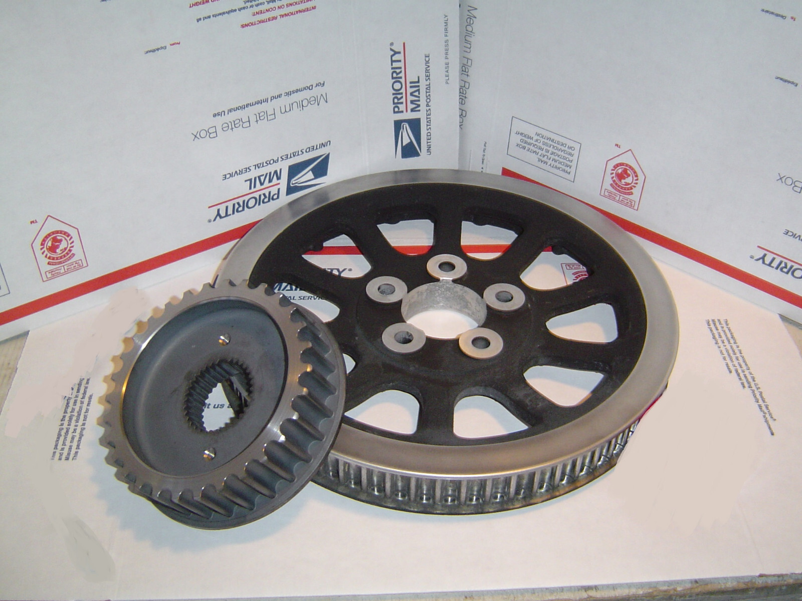 Sportster 2004-2022, 30 & 66 Tooth Pulleys, Overdrive, 31, SP3066BPR-2 ...