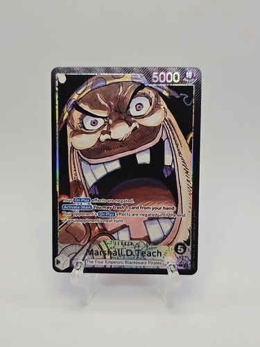 Marshall.D.Teach (L) (Parallel) OP09-081 Emperors in the New World One ...