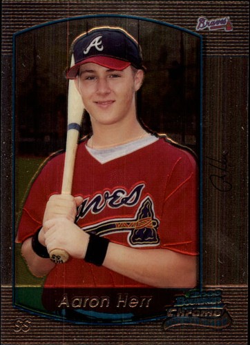 2000 Bowman Chrome Draft Picks & Prospects - #95 Aaron Herr (RC) for ...