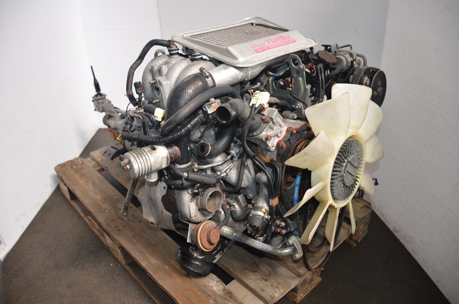 JDM 89-91 MAZDA RX7 FC TURBO 1.3L 13B ROTARY ENGINE 5 SPEED TRANS ECU ...