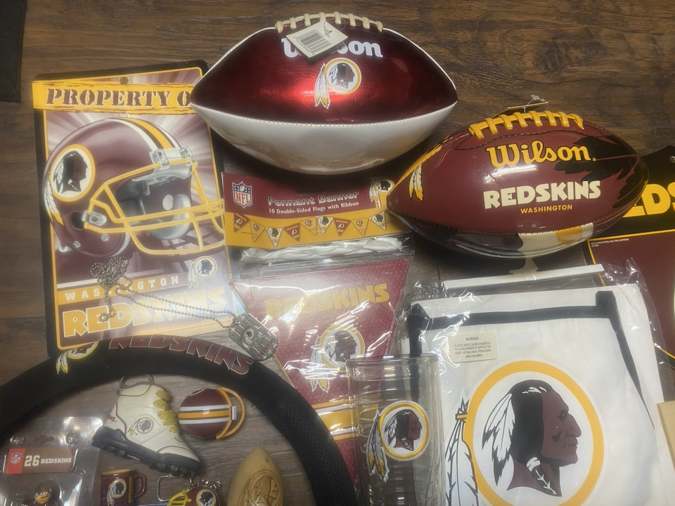 Lg Lot Of Washington Redskins vintage sports memorabilia | eBay