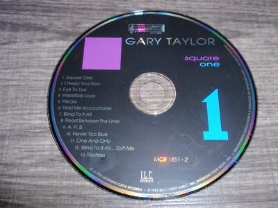Gary Taylor Square One Music Audio CD 1993 Morning Crew Records 13-track MCR1851 | eBay