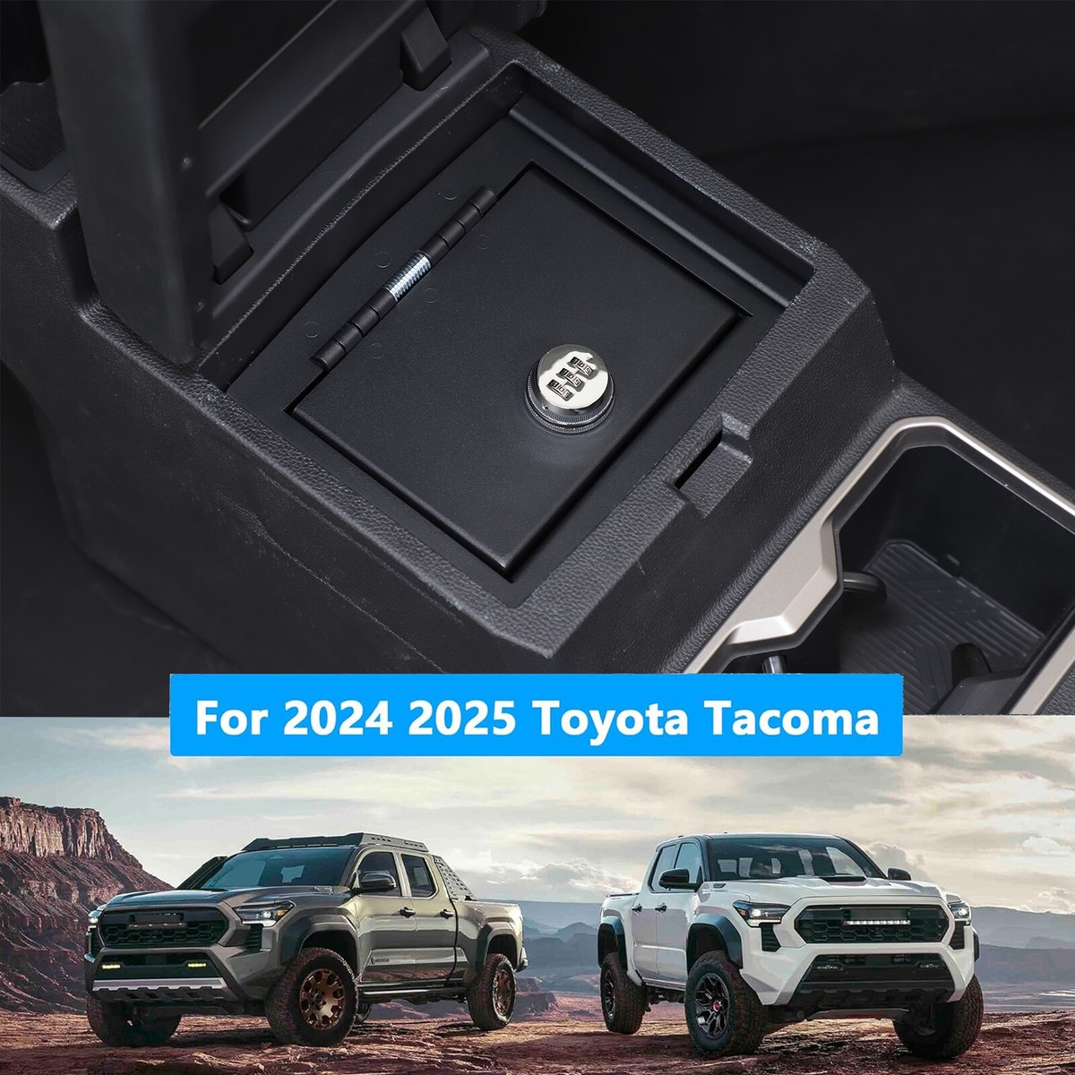 Ford Bronco Console Safe Stiueoav Center Console Safe Box For Ford ...