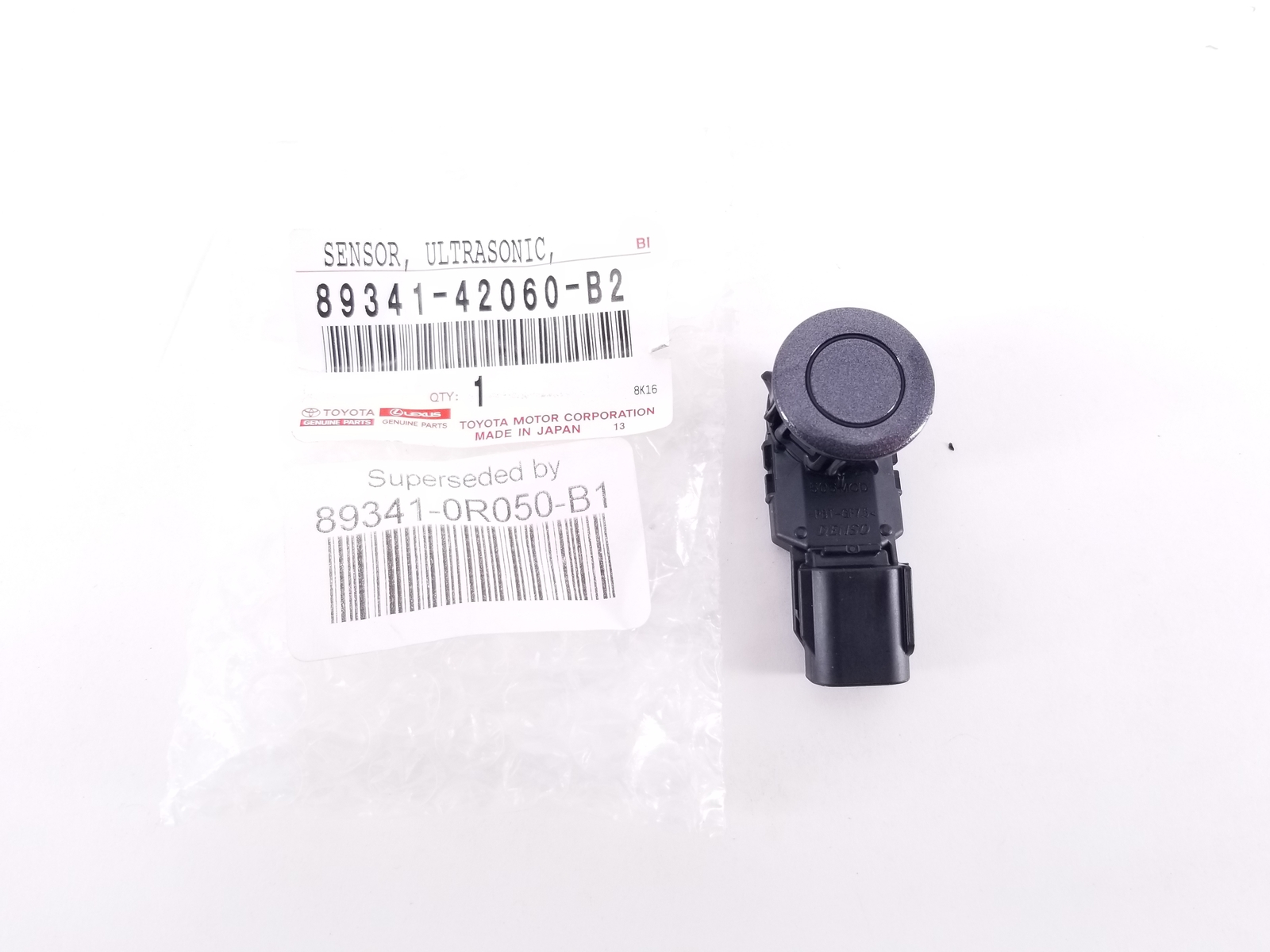 Genuine Toyota 89341-0R050-B1 Ultrasonic Park Sensor Sequoia Land ...