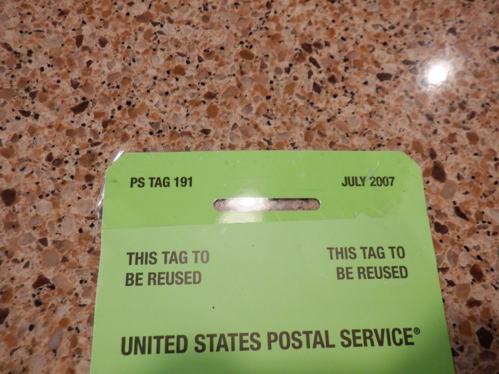 Rare July 2007 PS TAG 191 USPS Ballots Only Official Electing Mail ...