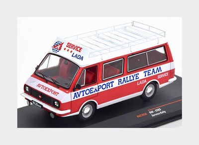 1:43 IXO Raf 2203 Minibus Team Rally Lada Service Assistance 1984 ...