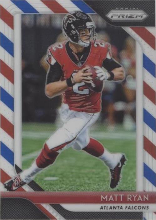 2018 Panini Prizm - Matt Ryan #188 Red White & Blue Prizm for sale ...