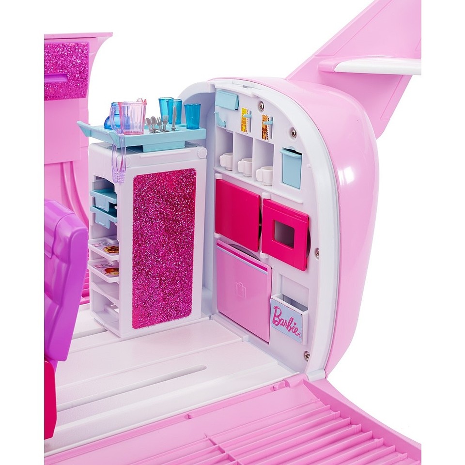 Mattel BARBIE Pink Passport Glamour Vacation Jet Airplane Plane (DMR53 ...