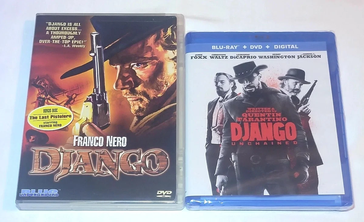 Django Unchained Blu Ray Cover Art
