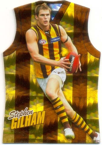2010 Select AFL Prestige Die-Cut HFG95 Stephen Gilham - Hawthorn | eBay
