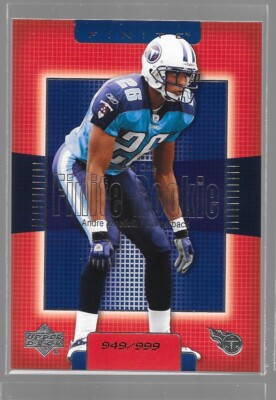 2003 Upper Deck Finite Football Card #236 Andre Woolfolk RC Tennessee ...