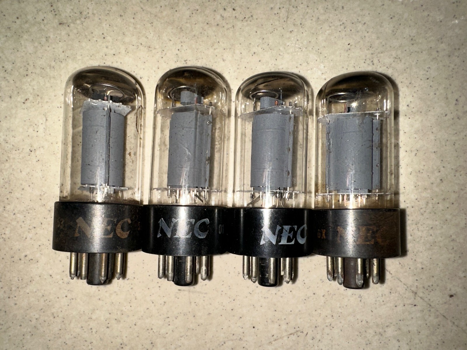 4 pcs NEC 6V6 vintage tubes | eBay
