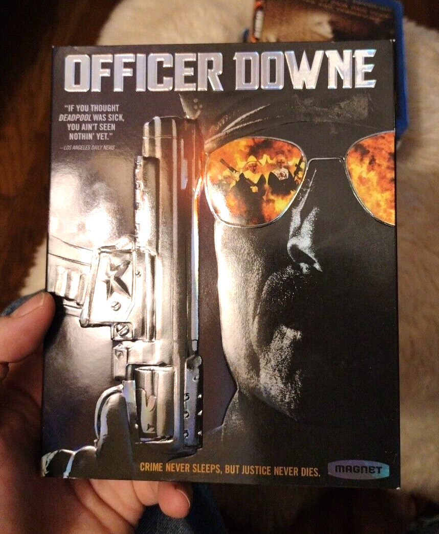 Officer Downe (Blu-ray, 2016) With Slip Cover - Magnet Releasing ...