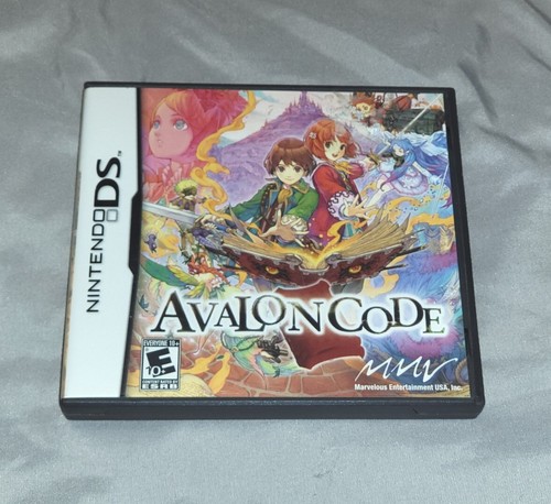 Nintendo DS Avalon Code w/Manual & Case Tested Working CIB 853466001148 ...