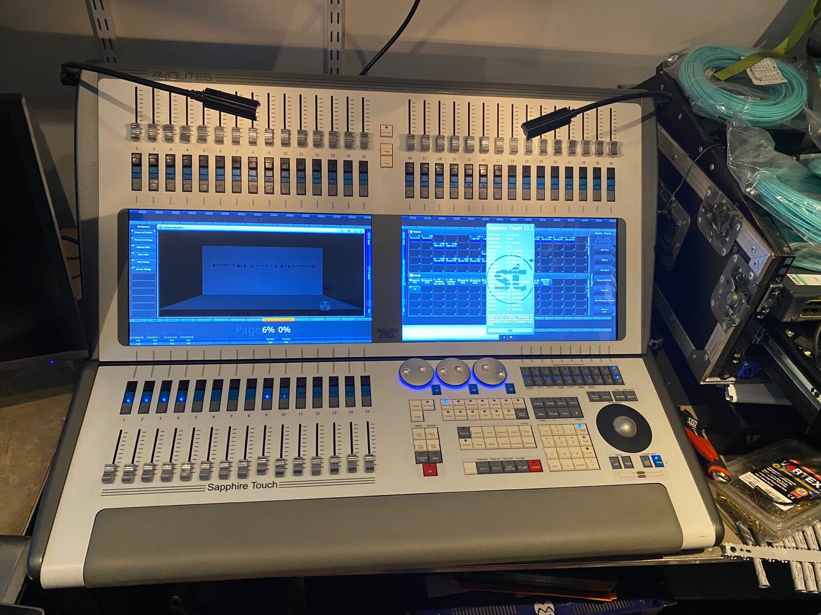 avolites sapphire professional lighting desk | eBay UK