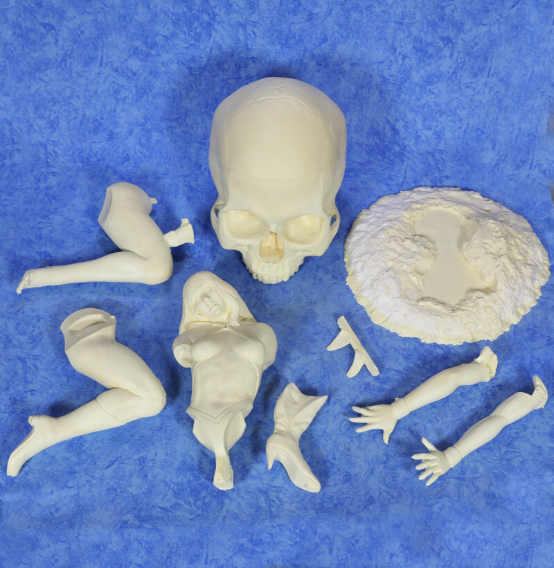 Vintage VAMPIRELLA DARK PRINCESS Resin Model/Statue FATMAN PRODUCTIONS ...