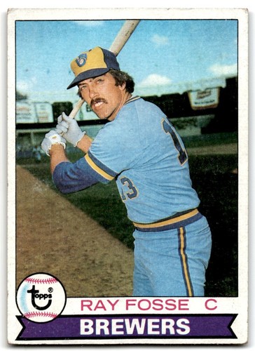 1979 Topps Ray Fosse . Milwaukee Brewers #51 | eBay