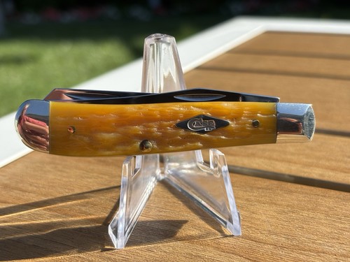 Case XX USA Jigged Yellow Bone 2 Blade Mini Trapper Knife 6207 SS | eBay