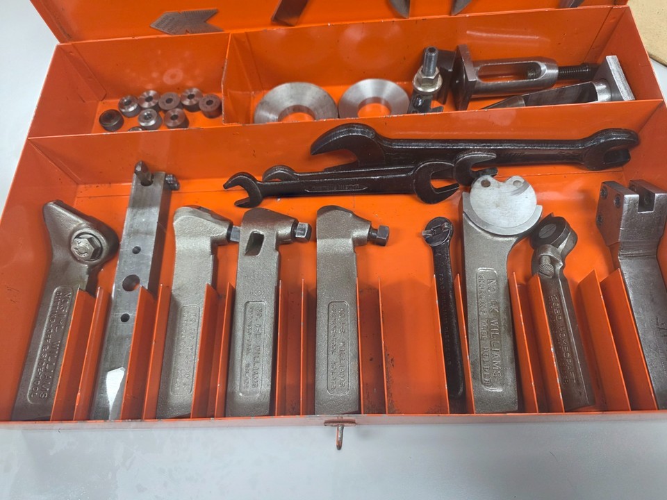 🇺🇸Williams No.1A Tool Holder Set Machining Tooling Lathe Metal Case | eBay