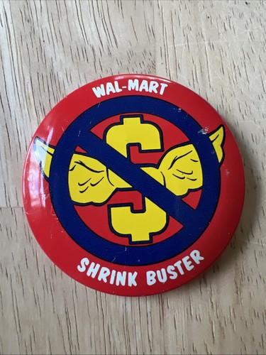 Vintage Walmart shrink buster pin | eBay