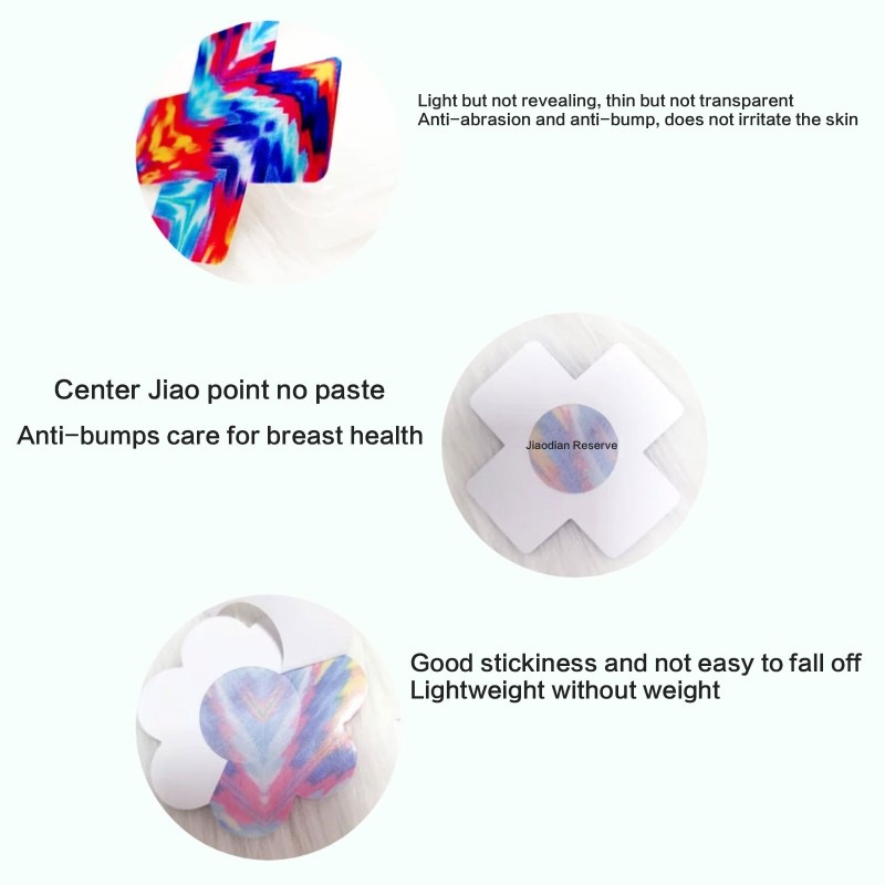 10 Pairs Nipples Stickers Disposable Nipple Cover Sexy Breast Patch ...