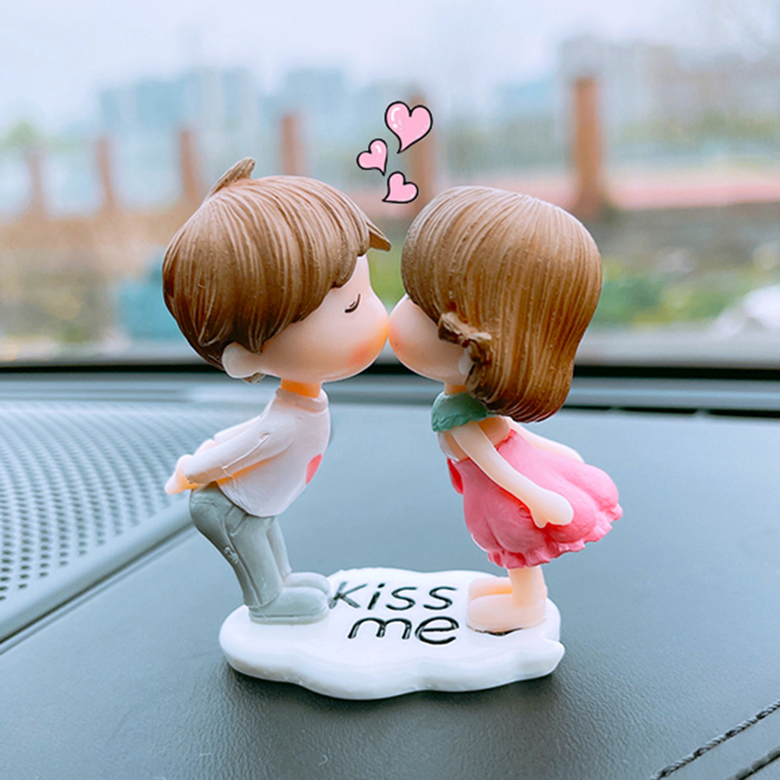 Couple Statue Exquisite Realistic Perfume Clip Lovers Figure Resin | eBay