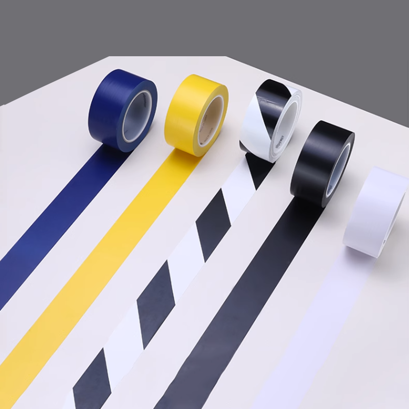 Warning Hazard Barrier Self Adhesive PVC Safety Tape 20-100mm*33m/Roll ...